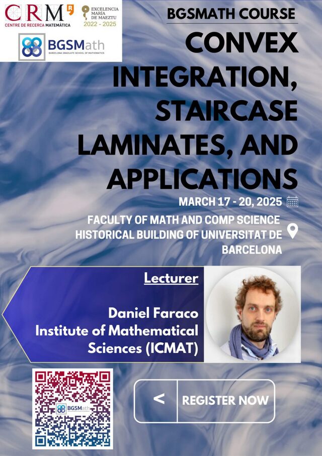 Convex integration, Staircase Laminates, and Applications - Centre de ...